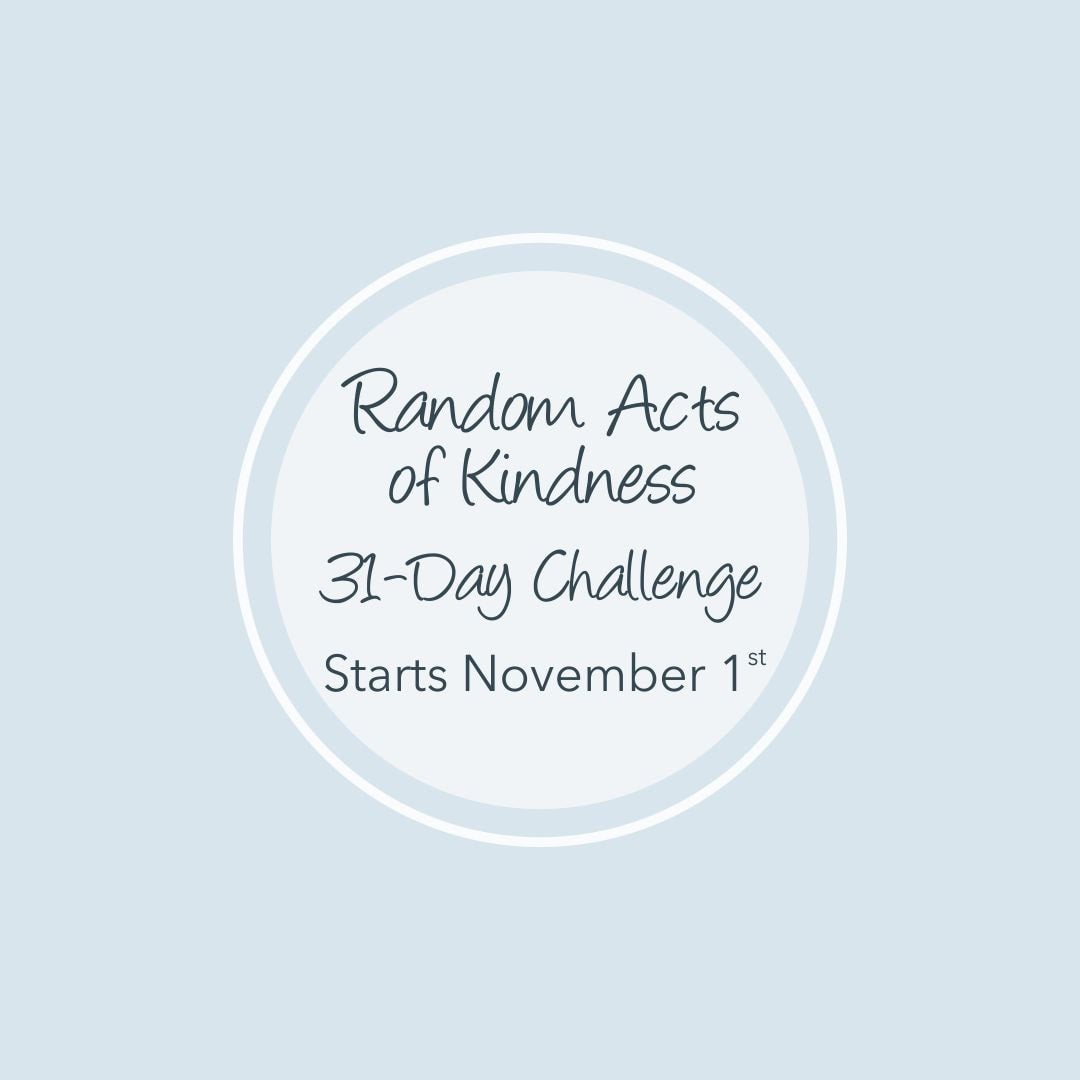 Random Acts of Kindess 31-Day Challenge | Christina Hearns
